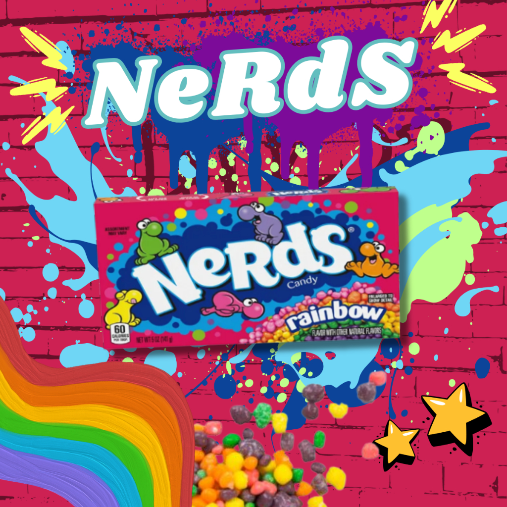 Jual Nerds Rainbow Candy 141g Permen rasa Buah-buahan 1 Pak | Shopee ...