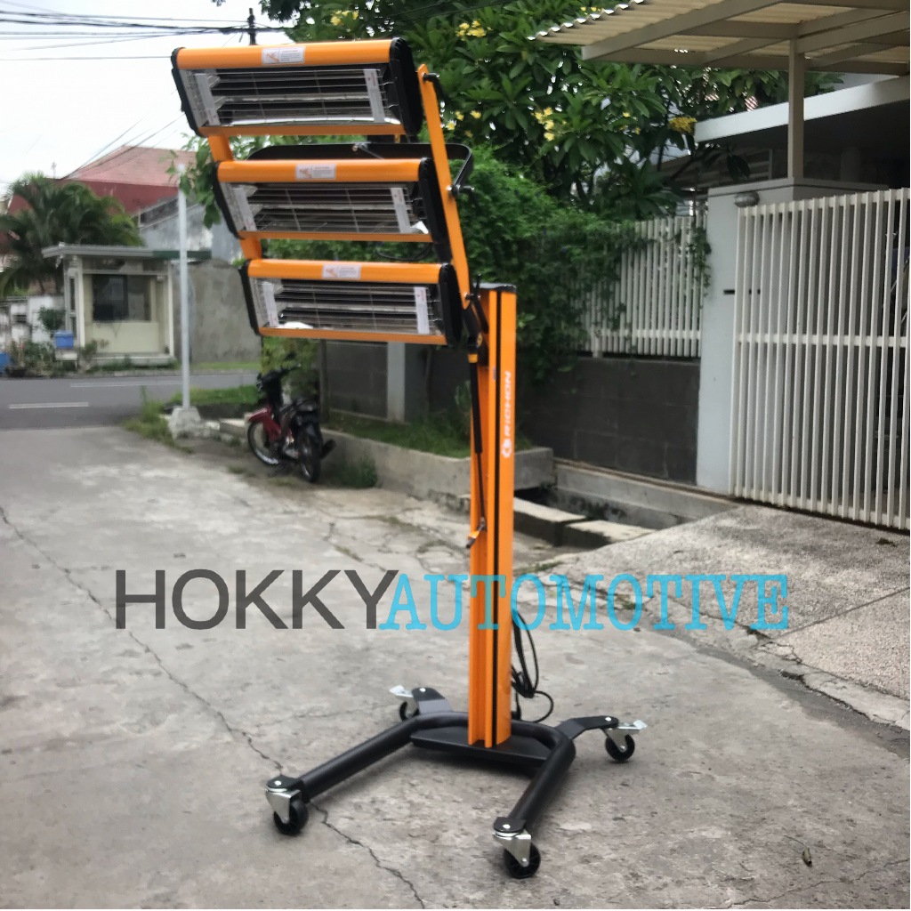 Jual MULTIFUNGSI infrared curing lamp / 3 lampu infrared coating ...