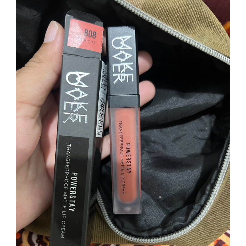 Jual MAKEOVER POWERSTAY MATTE LIP CREAM (ORIGINAL 100%) | Shopee Indonesia