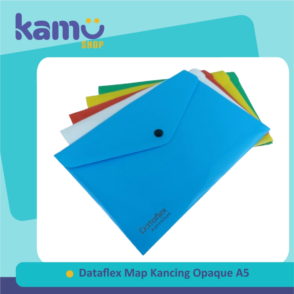 Jual Dataflex Map Kancing Opaque Premium A5 Kecil / Document Bag Opaque ...