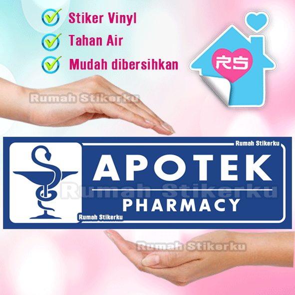 Jual Stiker Apotek - Rumah sakit - Klinik - poli klinik | Shopee Indonesia