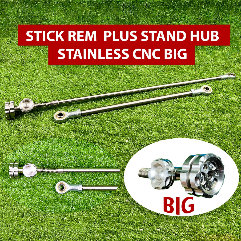 Jual STICK REM STIK REM PLUS STANHUB BESAR STAINLESS BI CNC SPORTSDAY ...