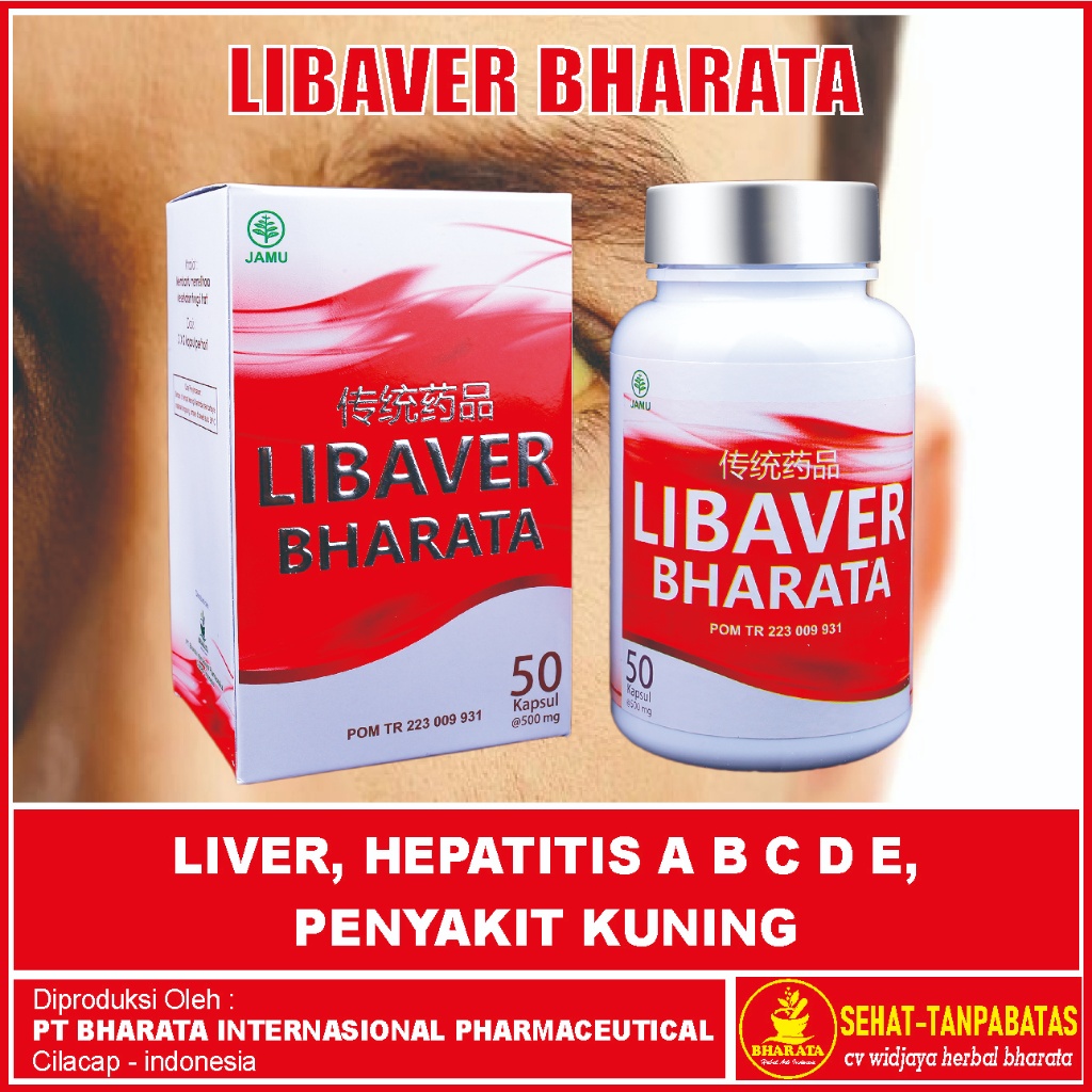 Jual LIBAVER BHARATA - OBAT LIVER, HEPATITIS A B C D E, PENYAKIT KUNING ...