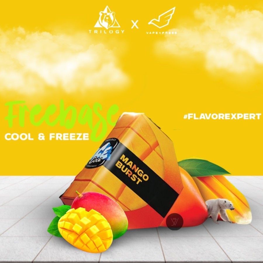 Jual Trilogy ice cool mango 60ML burst By Trilogy x Vapexpres -Liquid ...