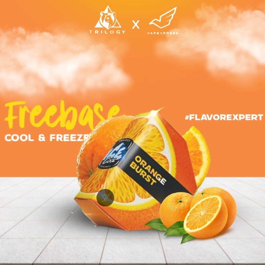 Jual Trilogy Ice cool orange 60ML burst BY Trilogy x vapexpres - Liquid ...