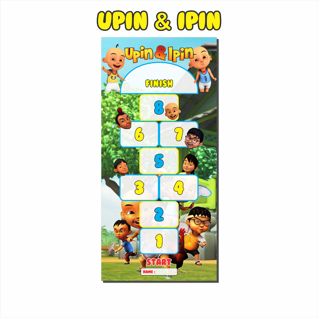 Jual Engklek Jumbo Modern HOPSCOTCH Karpet Motorik Anak edukatif ...