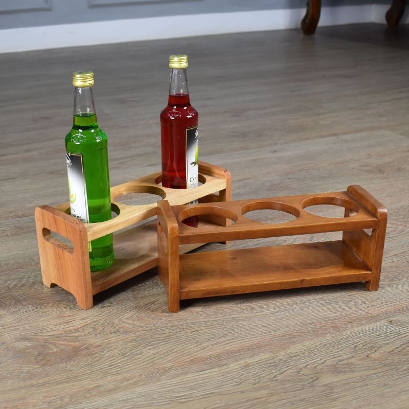 Jual Rak botol syrup atau botol bumbu dapur 3 lubang | Shopee Indonesia