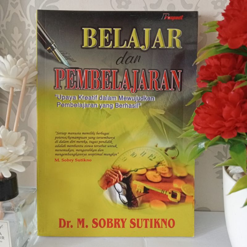 Jual ORIGINAL BUKU BELAJAR DAN PEMBELAJARAN by Sobry Sutikno | Shopee Indonesia