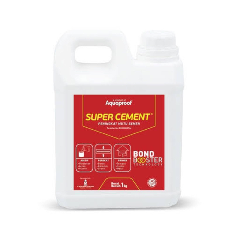 Jual AQUAPROOF Super Semen Cairan Penguat Semen Cat Anti Bocor ...