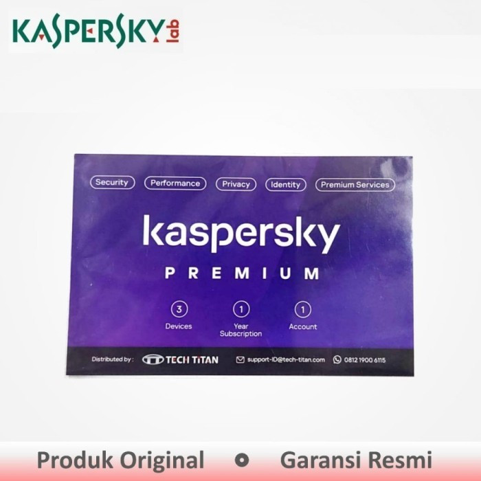 Jual Kaspersky Premium 1 Device 1 Year Subscription | Shopee Indonesia