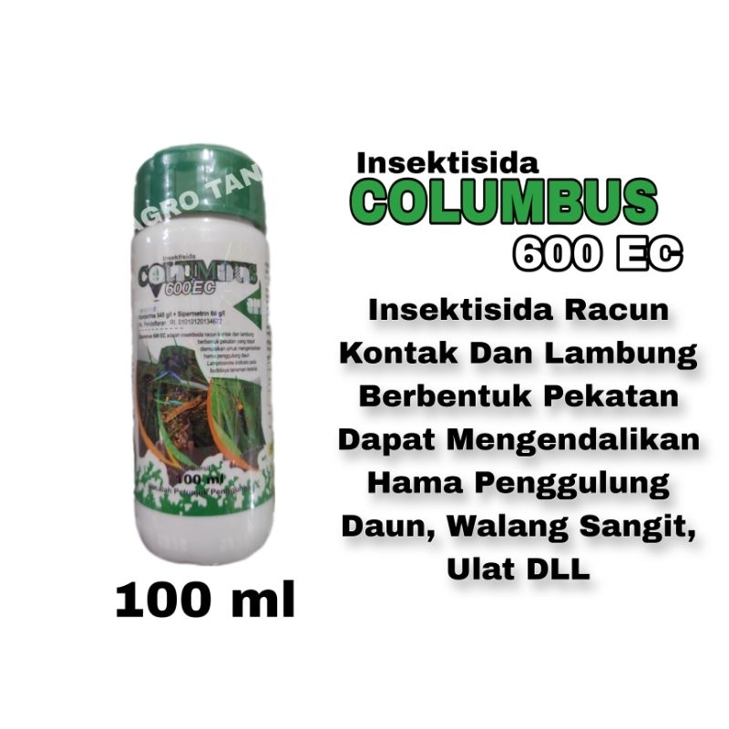 Jual Insektisida COLUMBUS 600 EC - 100 ml | Shopee Indonesia