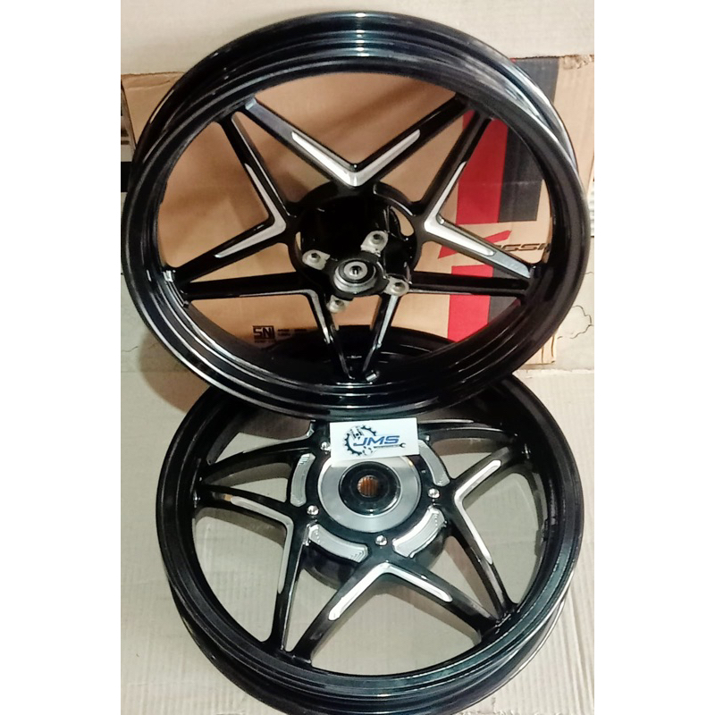 Jual Velg V Rossi Orbit X Gen -2 Mio Black uk 185/215-14 | Shopee Indonesia