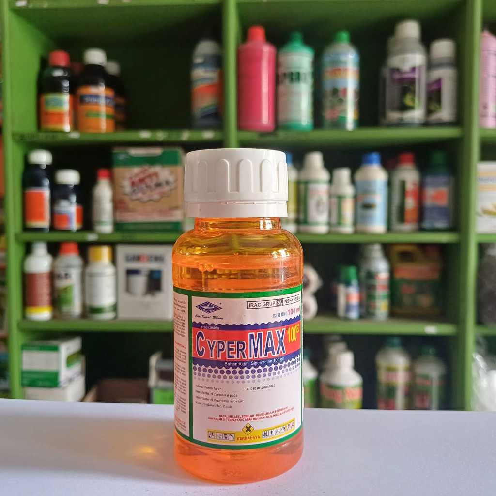 Jual Insektisida CYPERMAX 100 EC cap kapal terbang kemasan 100 ml ...