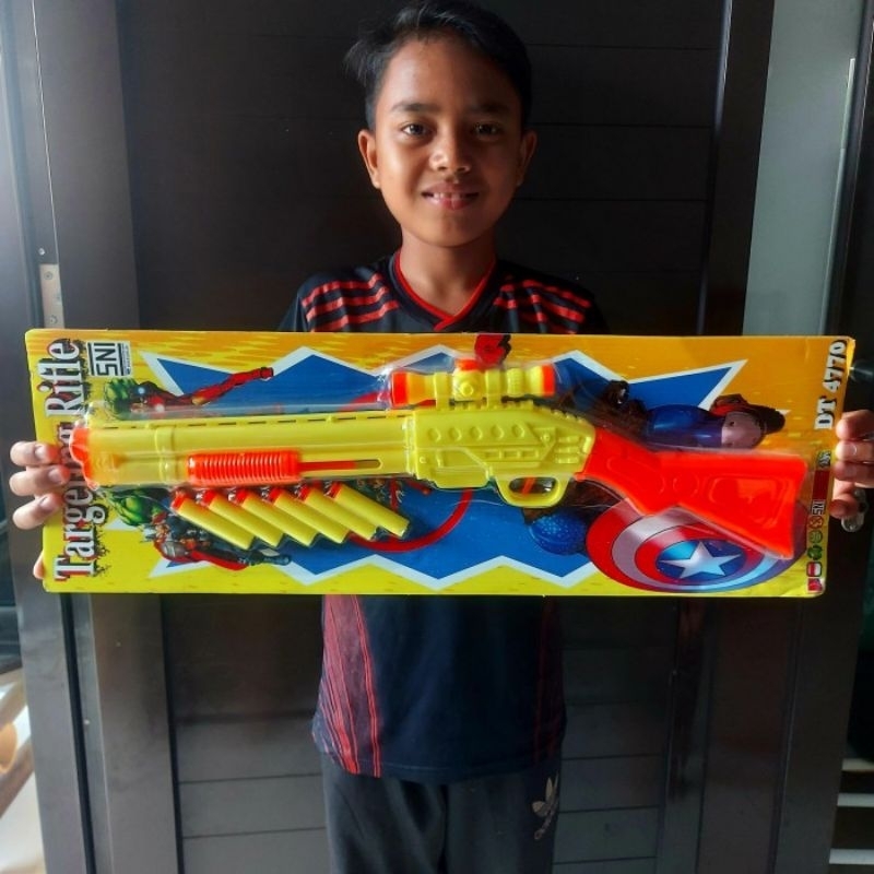 Jual Mainan Set Tembak Tembakn Pluru Busa - Blaster Anak Laki Cowok ...
