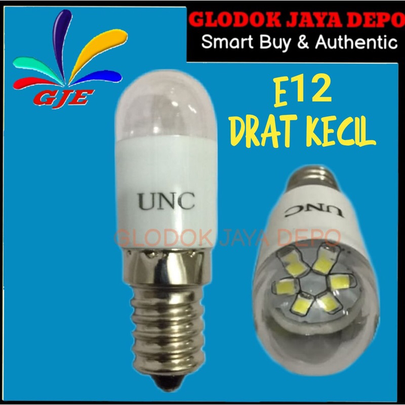 Jual LAMPU KULKAS LED / BOLAM KULKAS BAWAH E12 / LAMPU SHOWCASE | Shopee Indonesia