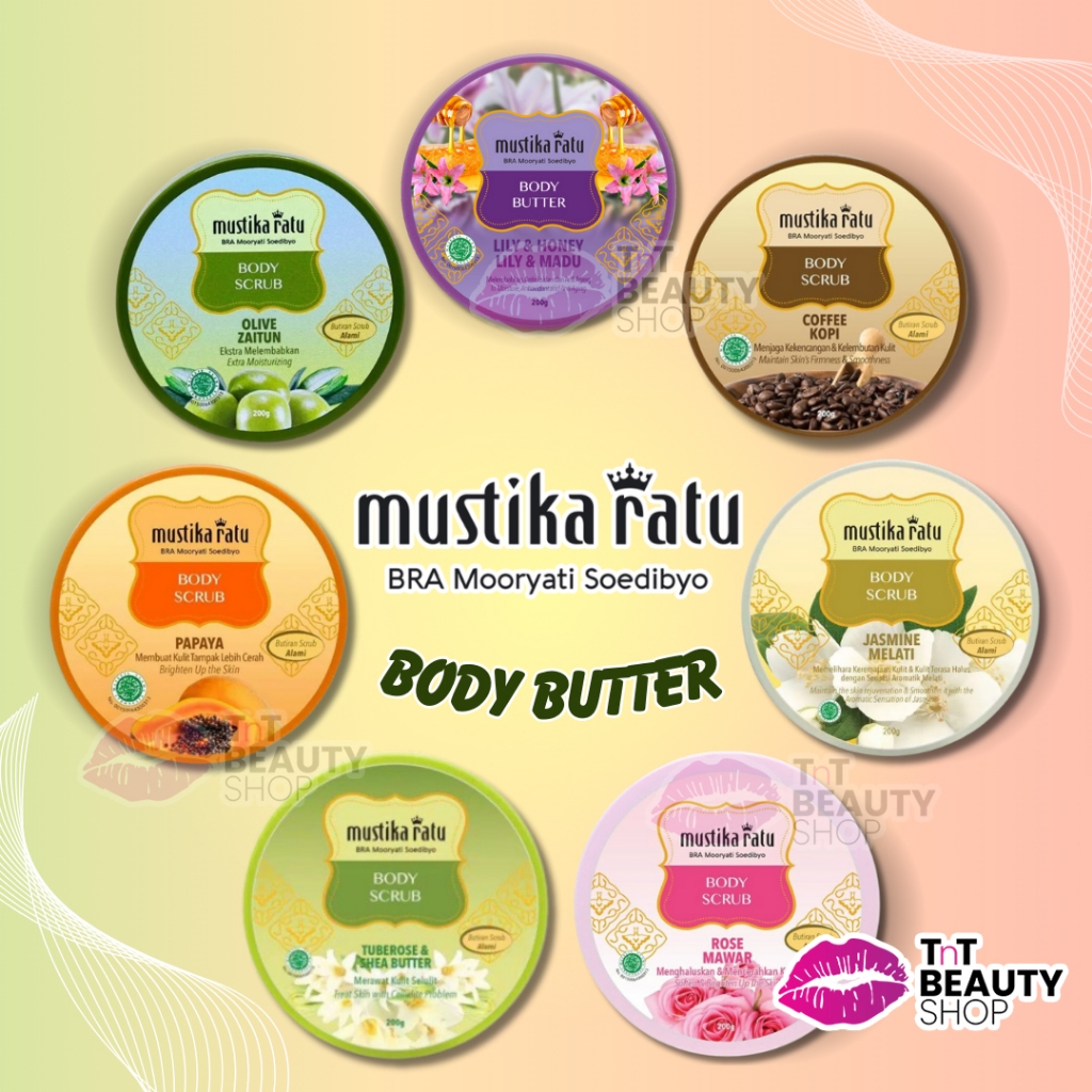 Jual Mustika Ratu Body Butter 200gr | TnT Beauty Shop | Shopee Indonesia