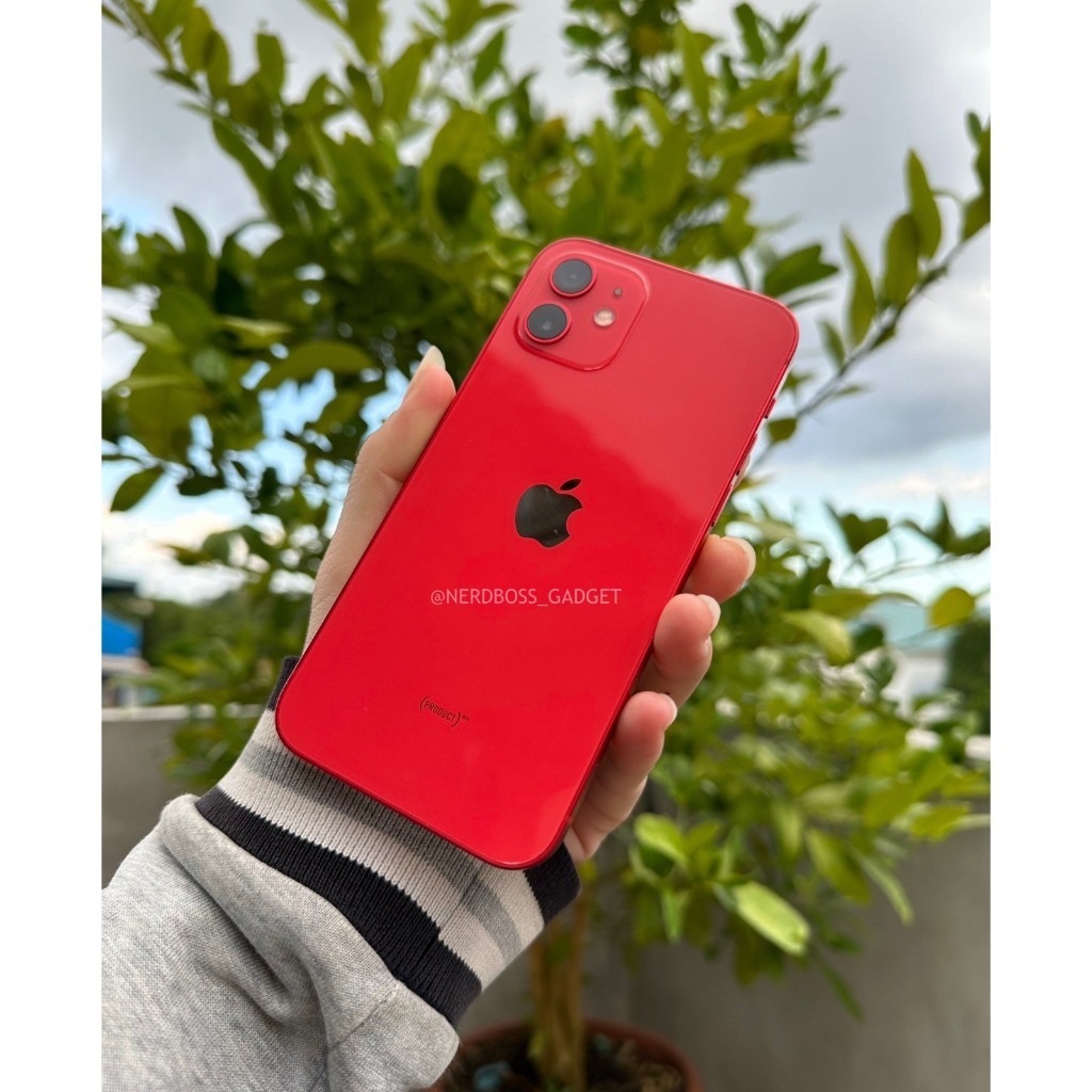Jual IPHONE 12 RED 128GB | Shopee Indonesia