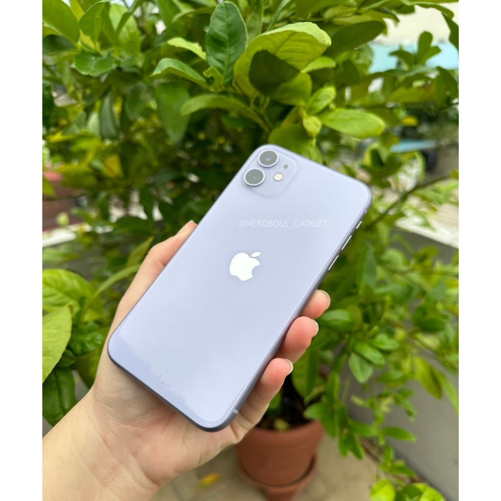Jual APPLE IPHONE 11 PURPLE 128GB[IBOX] | Shopee Indonesia