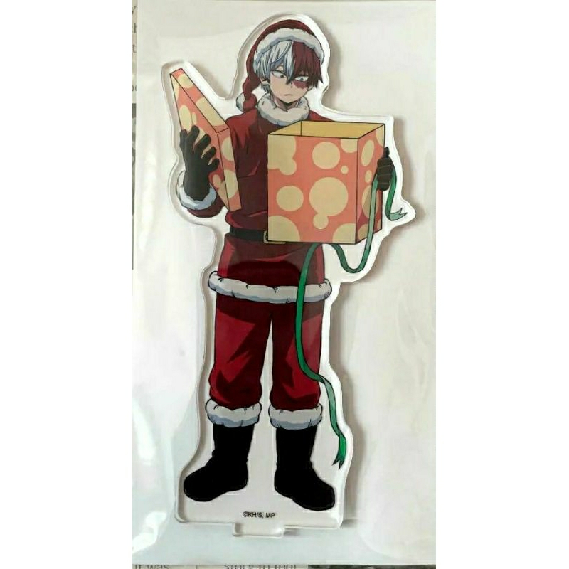 Jual (Booked) Standee Acrylic Shoto Todoroki Santa Boku No Hero ...