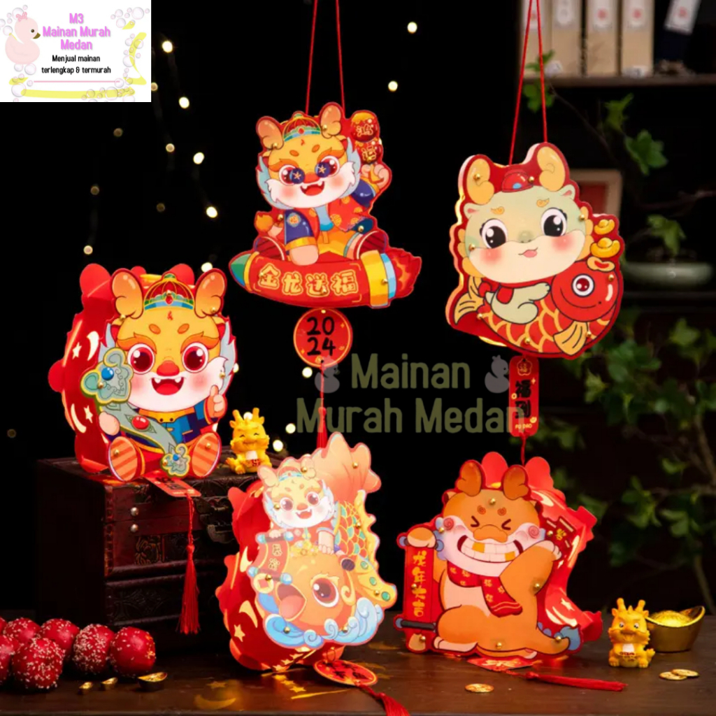 Jual M3 - Mainan Lampion Lantern Ubur-Ubur, Jelly fish Lantern Lampion ...