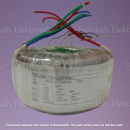 Jual Trafo Toroid Donat 20A Proton CT 56-60 Volt Travo Toroidal ...