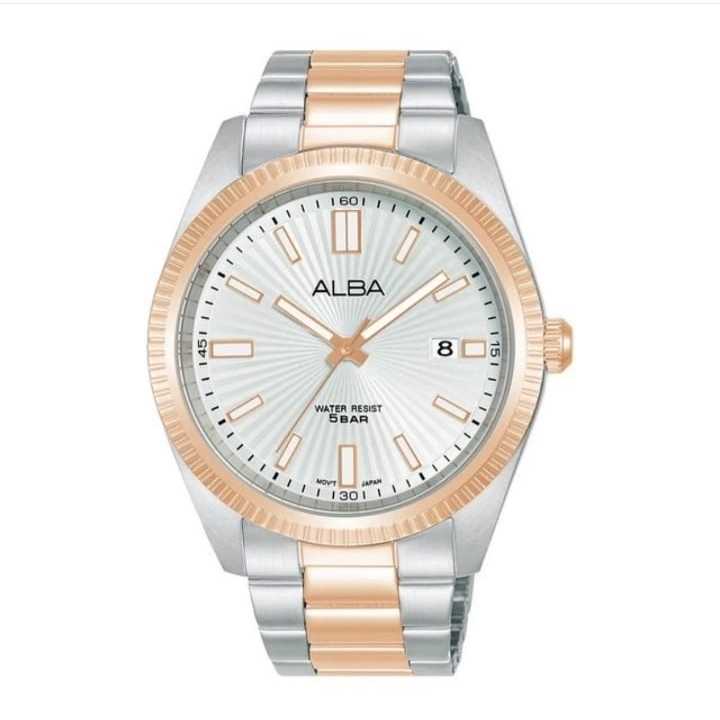 Jual Jam Tangan Pria Alba AS9S62X1 Prestige Tanggal Aktif Original ...