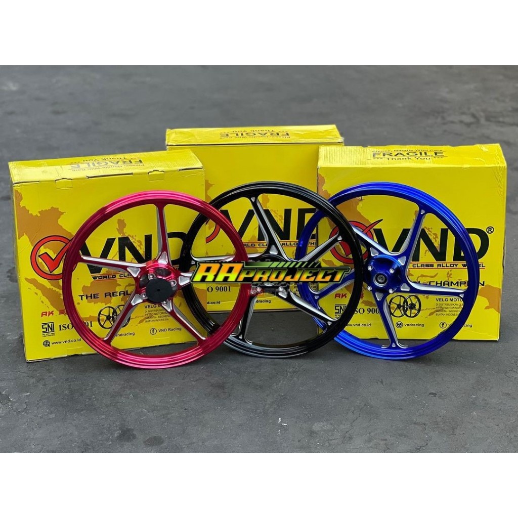 Jual TERBARU!! Velg Racing VND AK55 HONDA SUPRA 125New DD SUPRA 110/ SUPRA FIT / SUPRA X125 ...