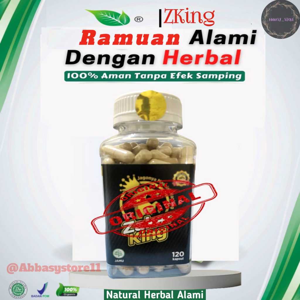 Jual ZAKAR KING ORIGINAL PREMIUM ISI 120 KAPSUL | Shopee Indonesia