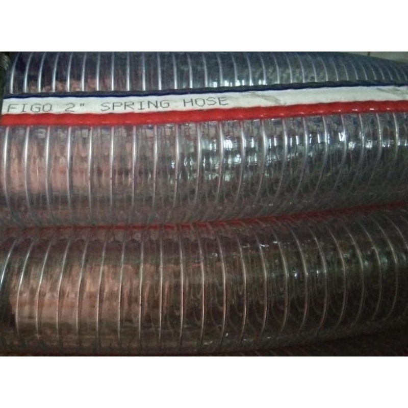 Jual Selang spiral kawat PVC spring hose 2 inch | Shopee Indonesia