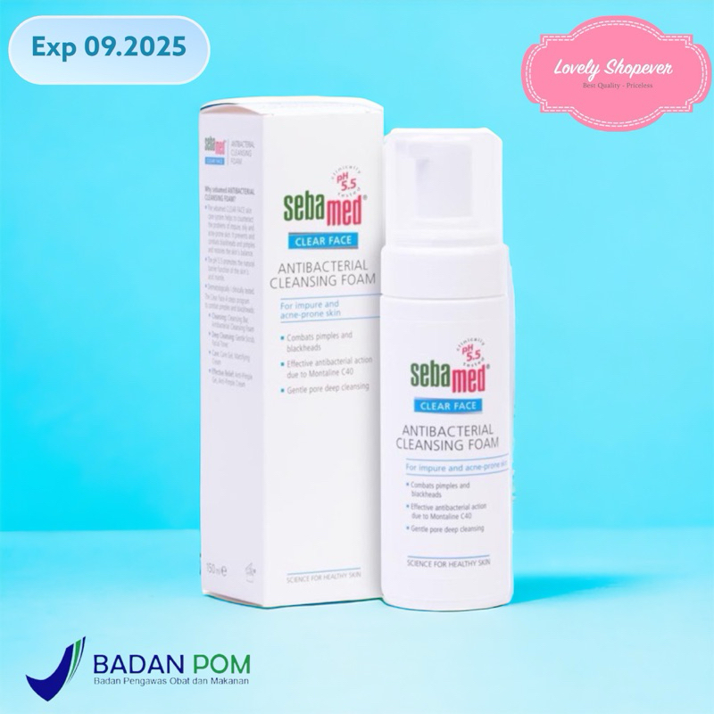 Jual Sebamed Clear Face Antibacterial Cleansing Foam 150ml Anti ...