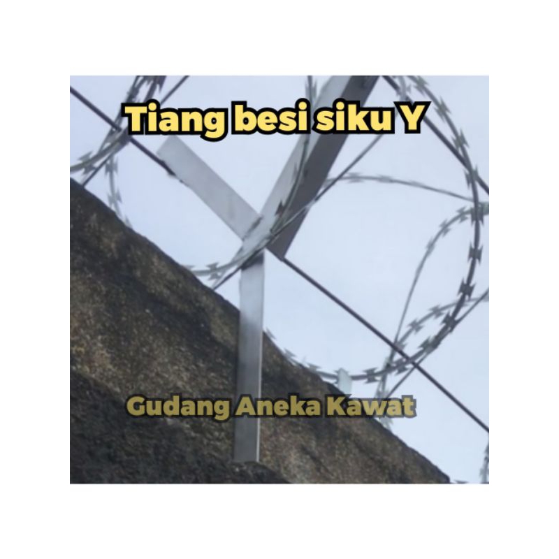 Jual Tiang besi siku Y samping tembok | Shopee Indonesia
