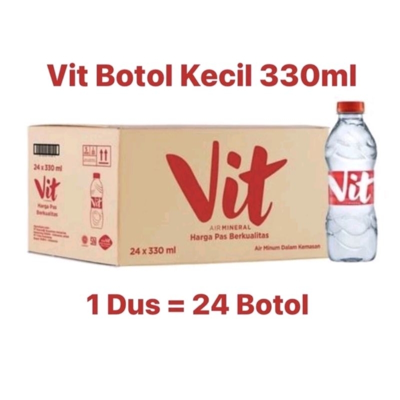 Jual VIT 330ML AIR MINERAL DUS | Shopee Indonesia