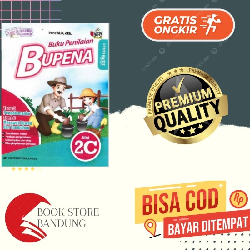 Jual Buku Penilaian Bupena jilid 2C | Shopee Indonesia