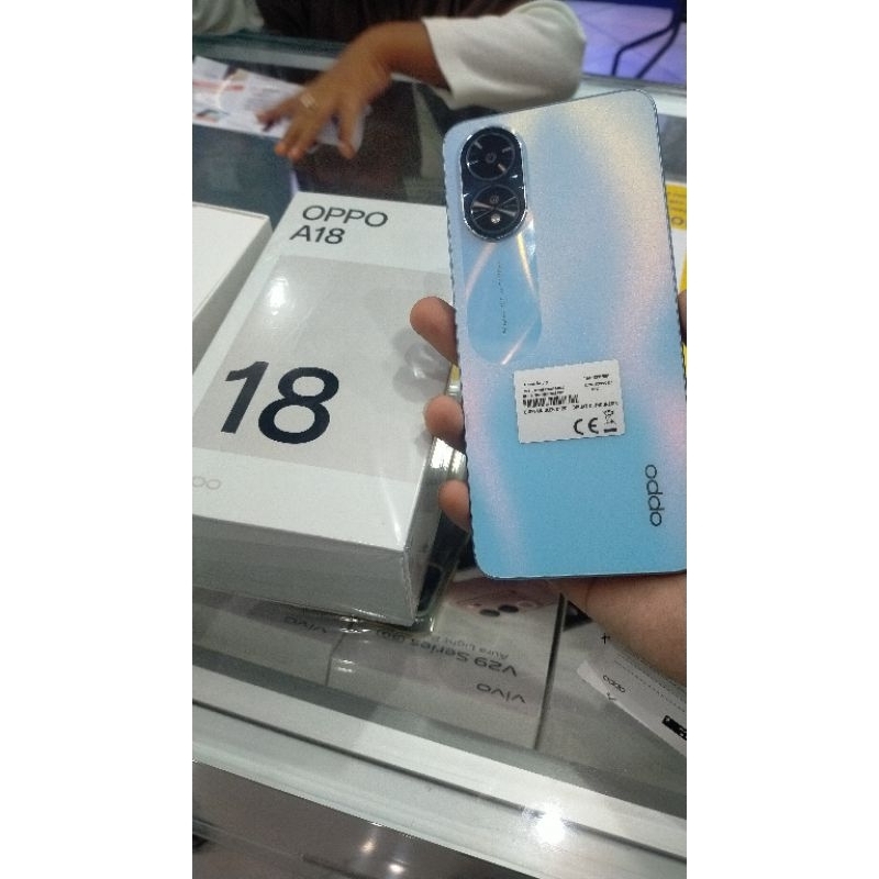 Jual oppo a18 ram 4+4(8)/128gb | Shopee Indonesia