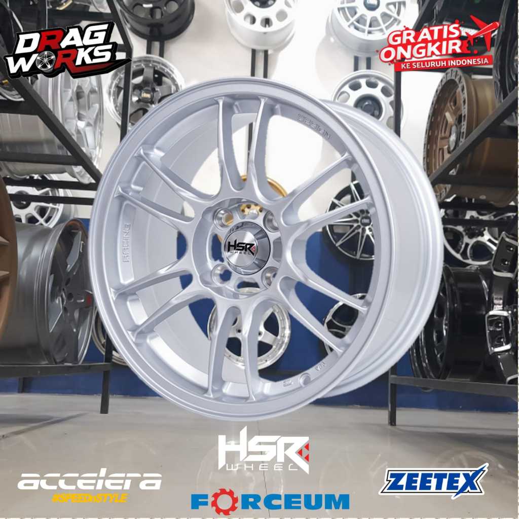Jual VELG MOBIL R15 HSR KIYOSU MODEL ENKEI BAUT 4 UNTUK BRIO YARIS AGYA CALYA SIGRA VIOS CITY ...