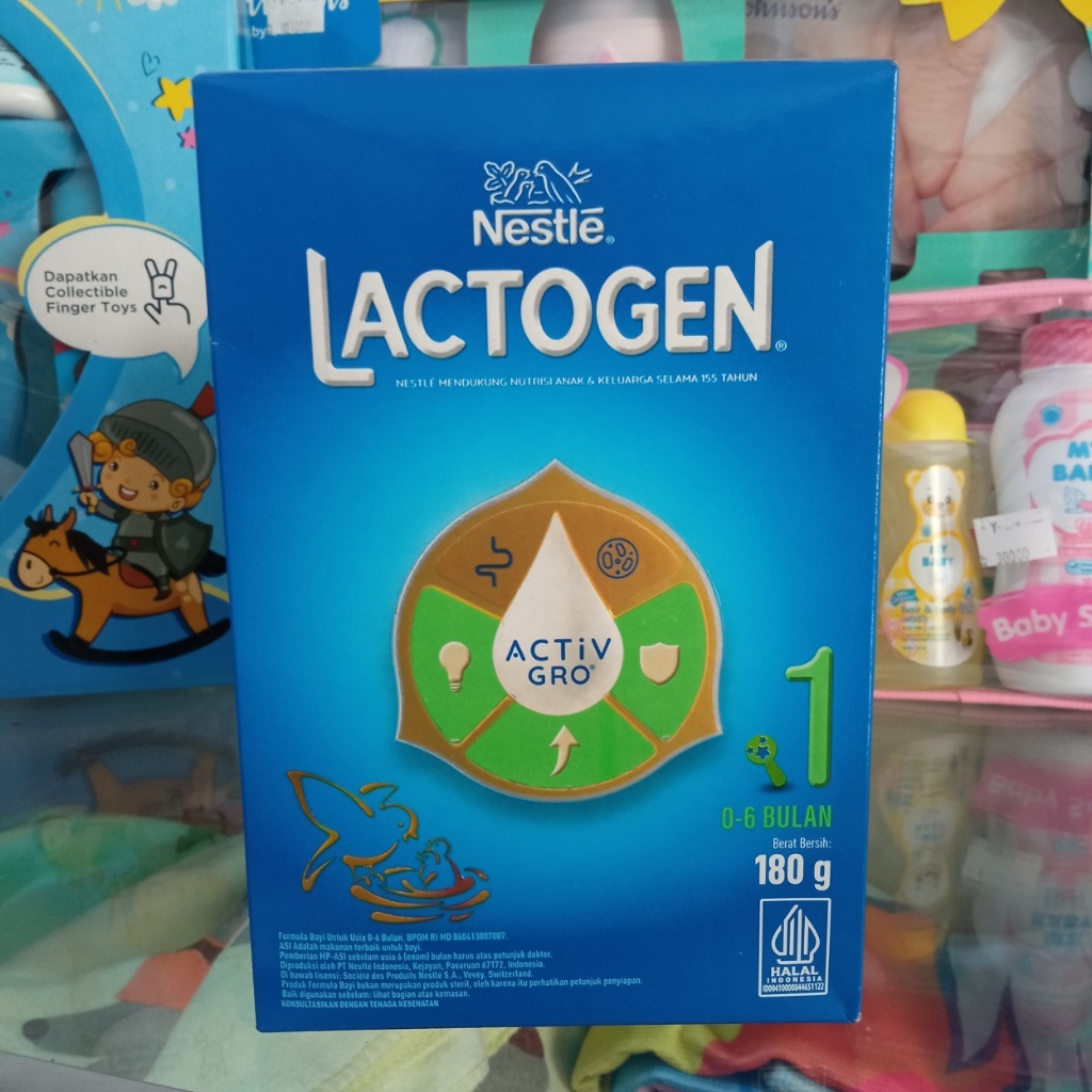 Jual [SIAP KIRIM] SUSU NESTLE LACTOGEN 1 180 GRAM / 350 GRAM. SUSU ...