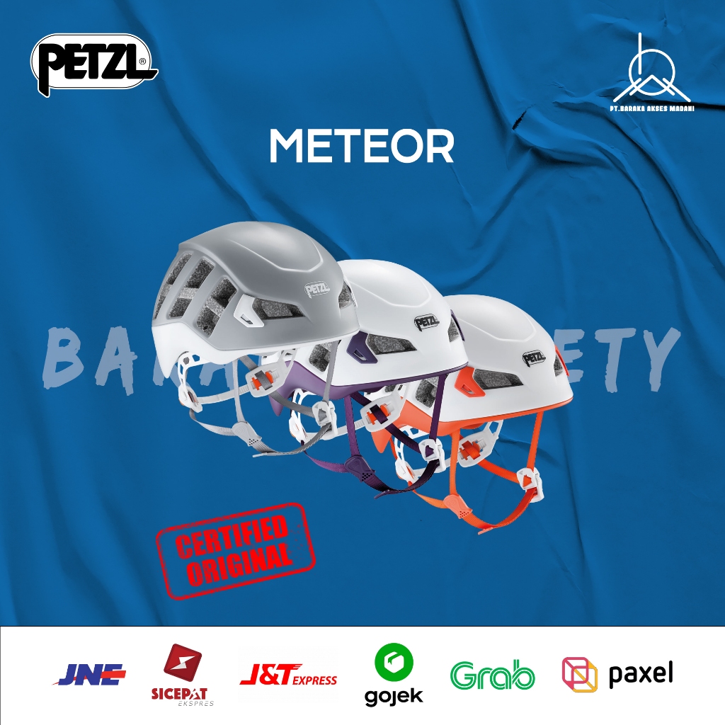 Jual PETZL METEOR Safety Helmet for Climbing and Mountaineering for Professional Industrial Work ...