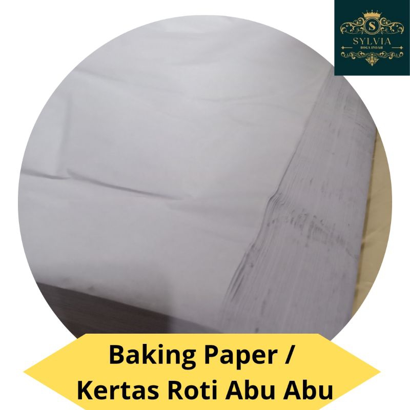 Jual Baking Paper / Kertas Roti Abu Abu 100 cm x 75 cm , 1 lembar ...