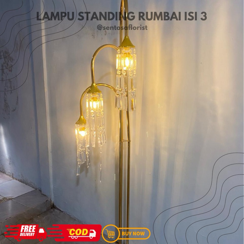 Jual LAMPU RUMBAI ISI 3/LAMPU RUMBAI AKRILIK/LAMPU DEKORASI IMPORT ...