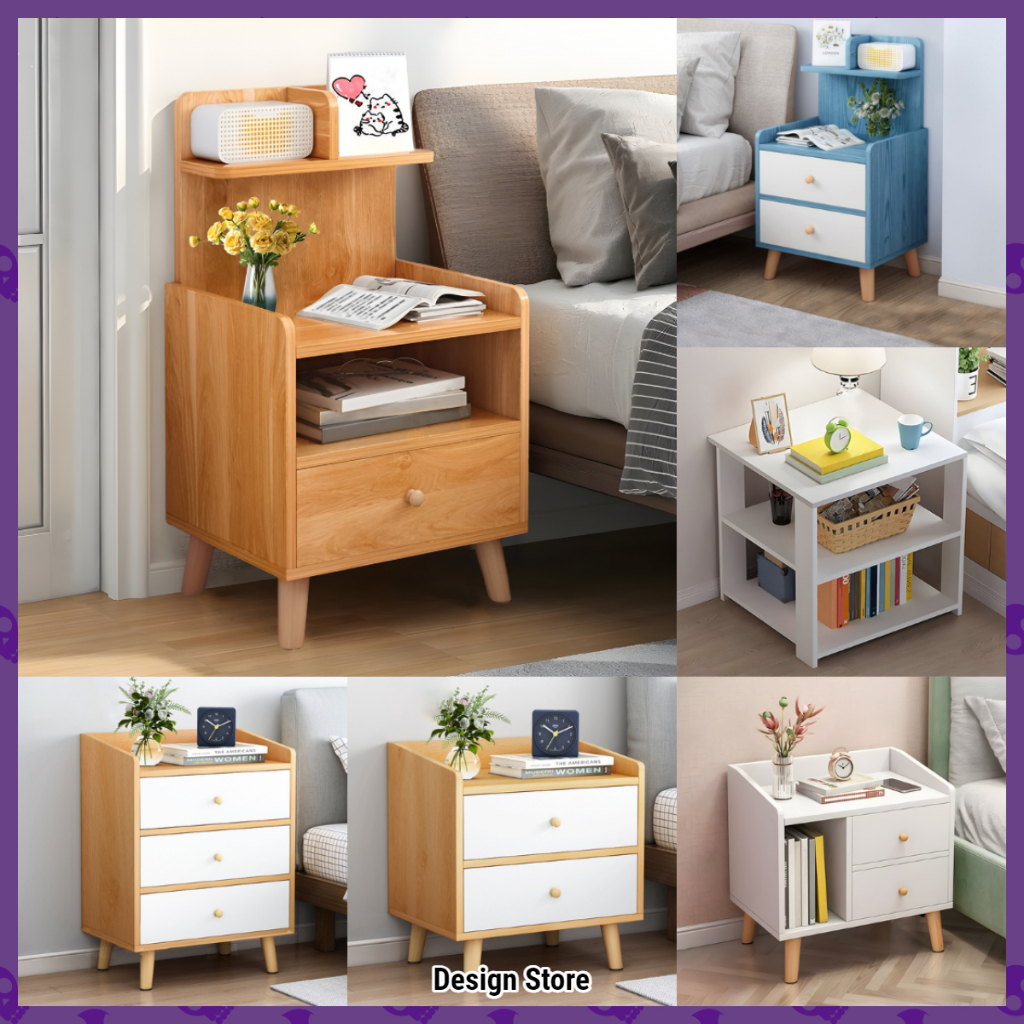 Jual Rak Meja CTG Nakas Minimalis Modern Samping Tempat Tidur Rak Meja ...