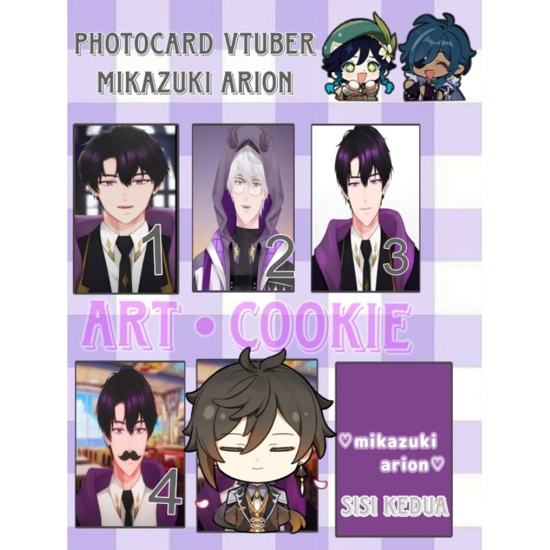 Jual photocard vtuber (mikazuki Arion) | Shopee Indonesia