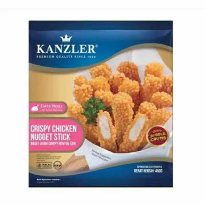 Jual Kanzler Crispy Chicken Nugget Stick 450 gr | Shopee Indonesia