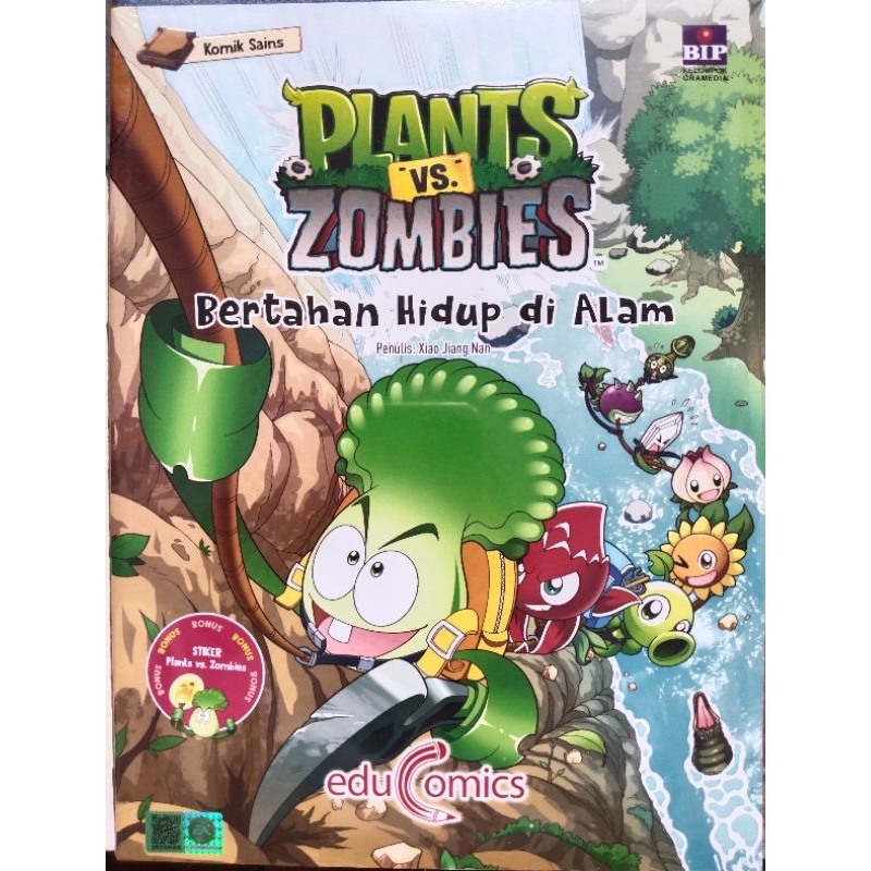 Jual Komik Sains Plants VS Zombies: Bertahan Hidup di Alam | Shopee ...
