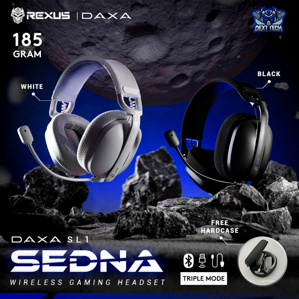 Jual Rexus Daxa Sedna Lightweight 3in1 Connection Wireless Gaming ...