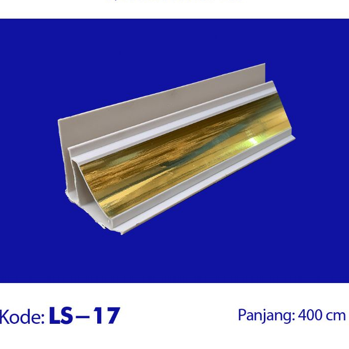 Jual Lis sudut / lis siku pvc / lis sambung plafon pvc | Shopee Indonesia