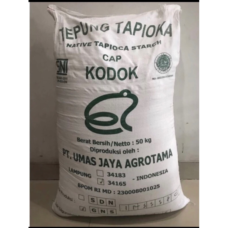 Jual Tepung Tapioka Cap Kodok 50 KG | Shopee Indonesia