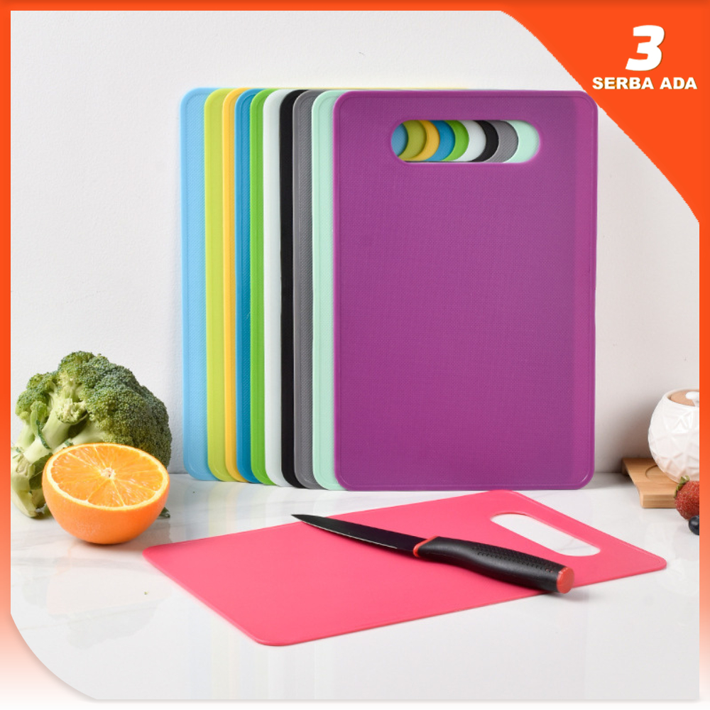 Jual Talenan Plastik / Talenan Anti Slip / Cutting Board / Chopping ...
