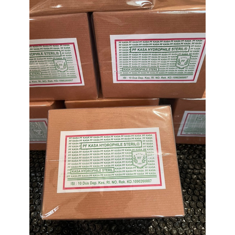 Jual Kasa Steril PF / KASA BOX COKLAT 16 X 16 / KASA PF HYDROPHILE ...