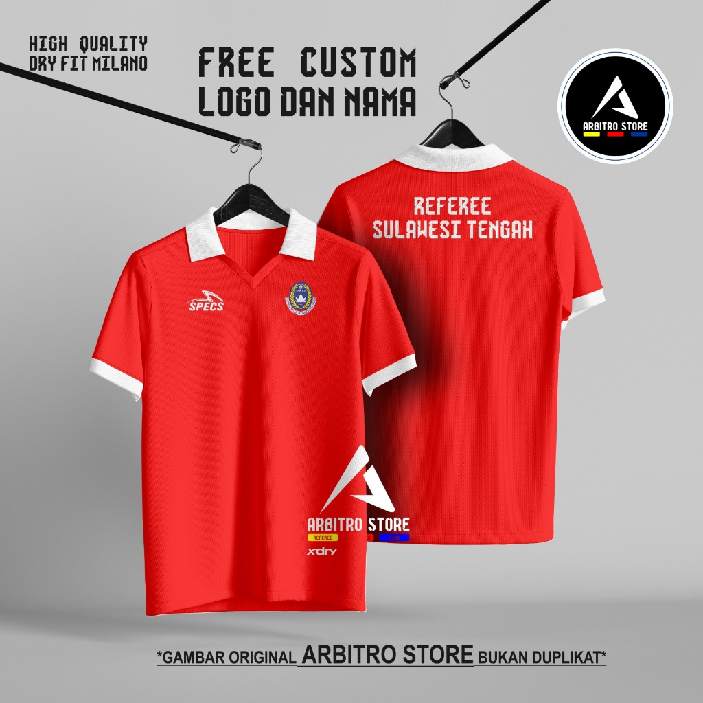 Jual BAJU WASIT SPECS (LATIHAN - MERAH) | Shopee Indonesia