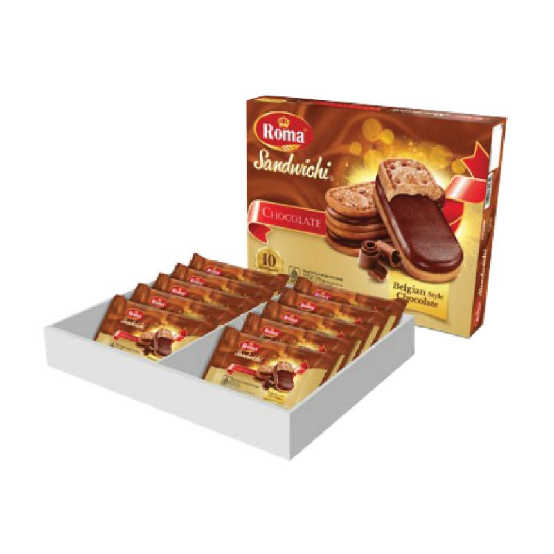 Jual Roma Sandwich Choco Box 270 g | Shopee Indonesia